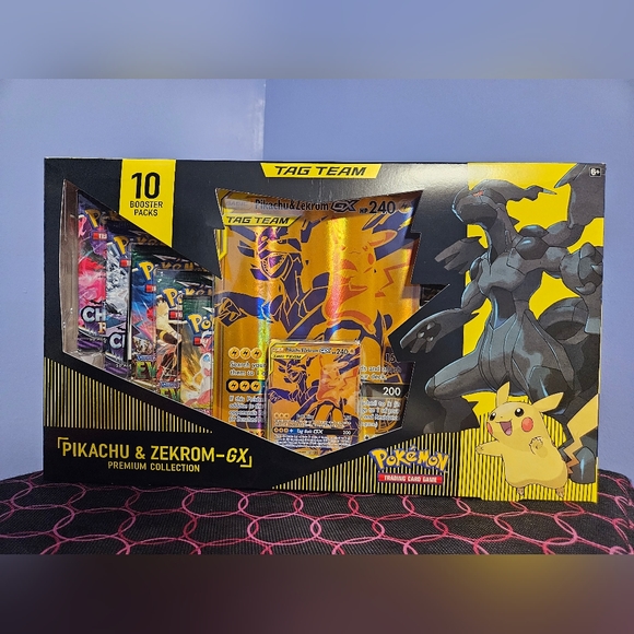 Pokemon | Toys | Pikachu Zekrom Gx Premium Collection | Poshmark